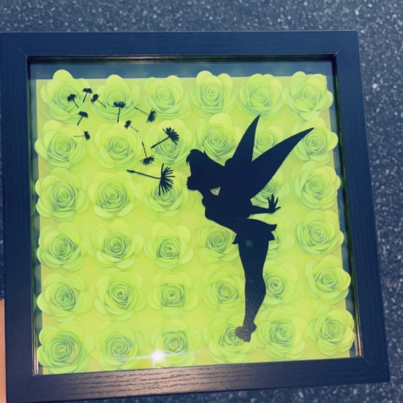 Wall Decor | Tinkerbell Shadow Box | Poshmark